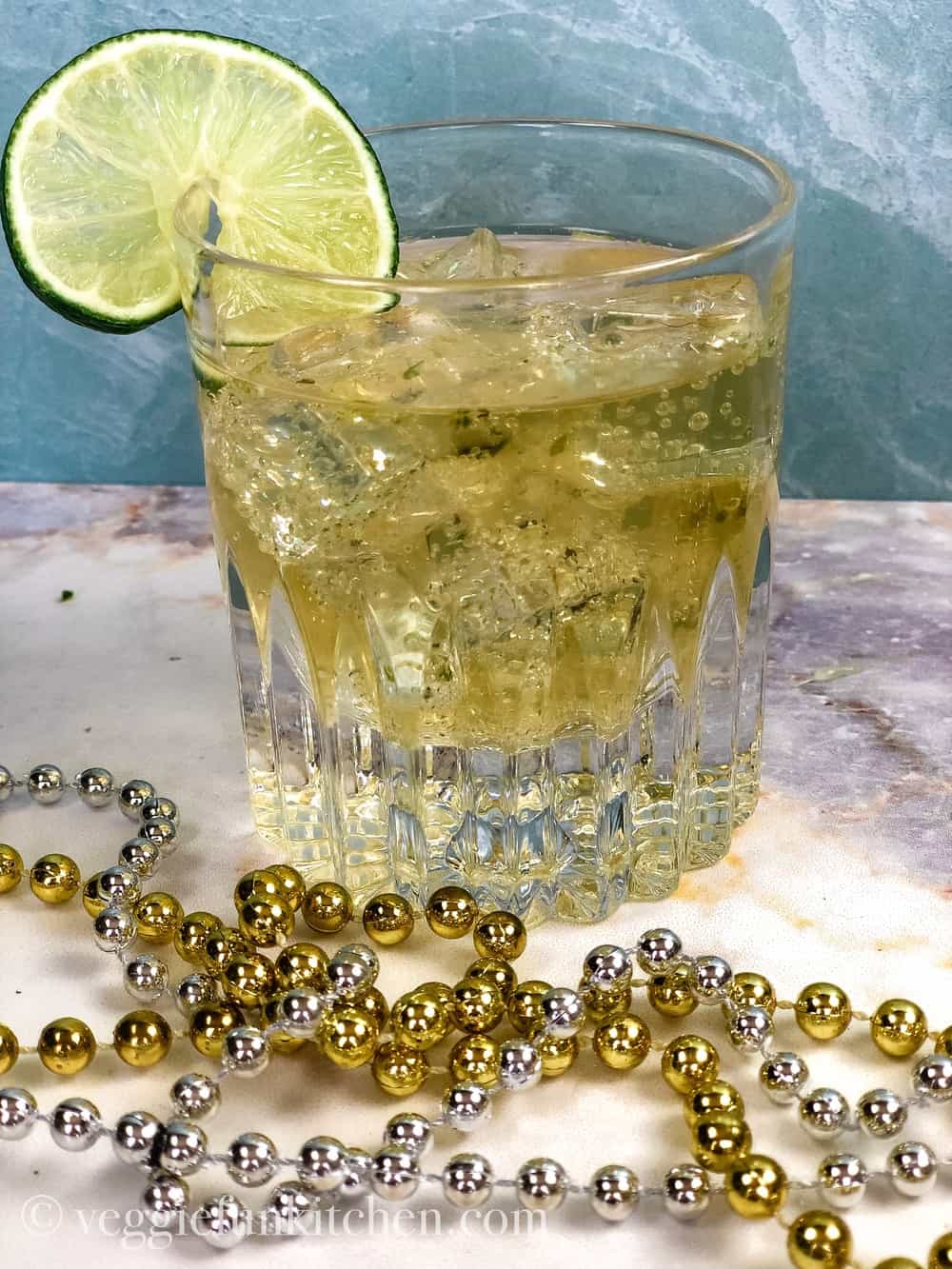 Lime-Mint White Balsamic Reduction Syrup - Veggie Fun Kitchen