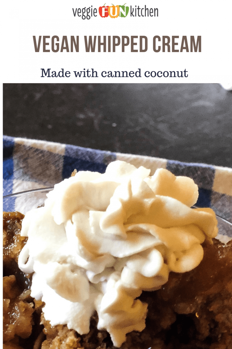 Coconut Milk Whipped Topping Experiment (with Recipe) - Veggie Fun Kitchen