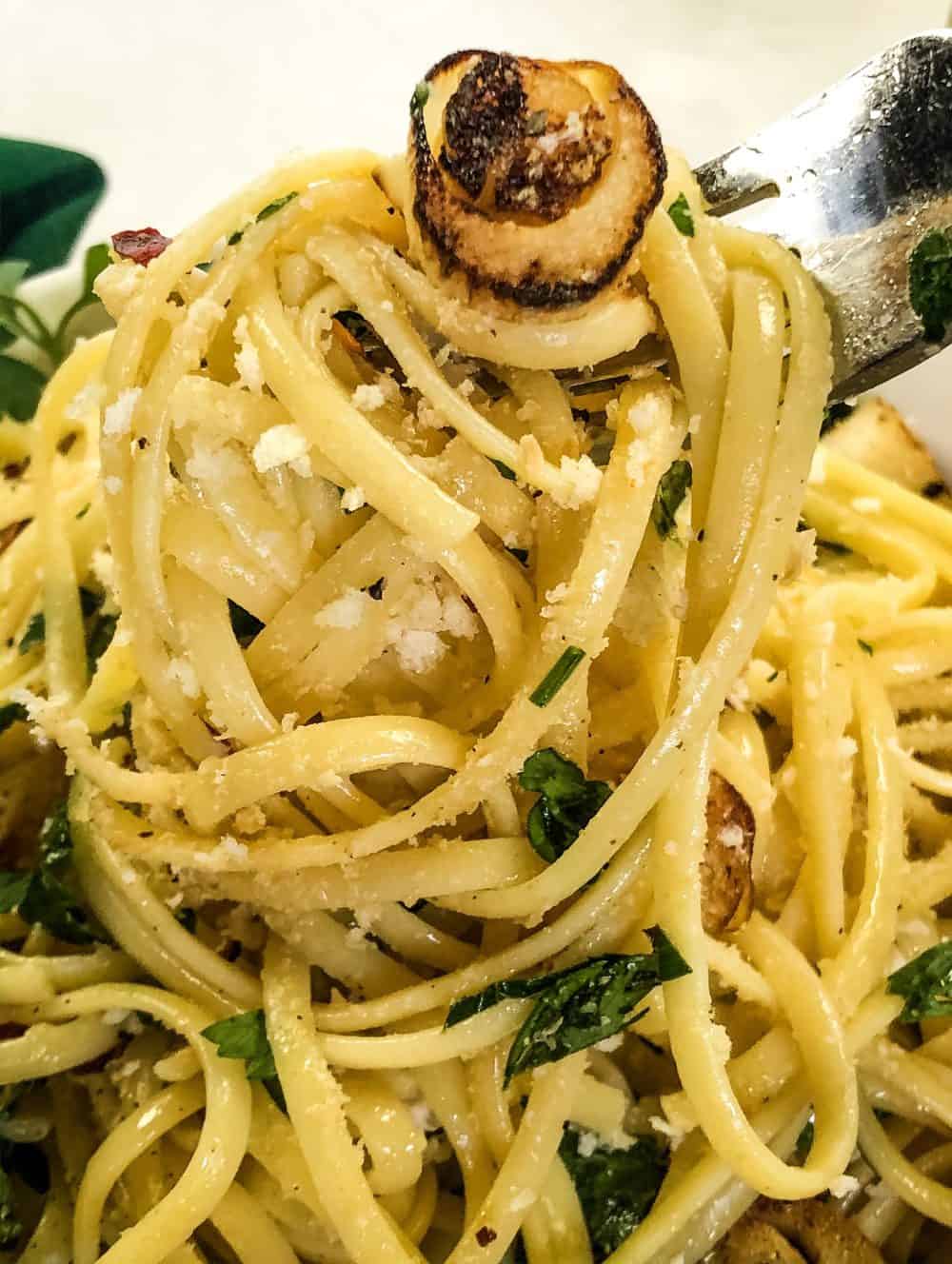 Vegan Scampi in Lemon Garlic White Wine Sauce - Veggie Fun Kitchen