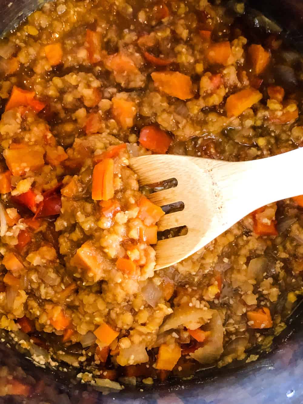 Red Lentils In The Instant Pot With Korean-inspired Savory Sweet Sauce ...