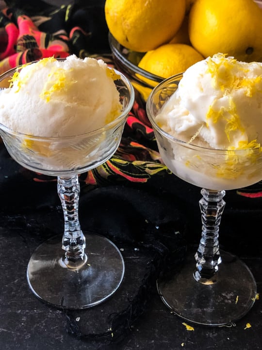 Lemon Ice Cream with Coconut Milk, Dairy-Free - Veggie Fun Kitchen