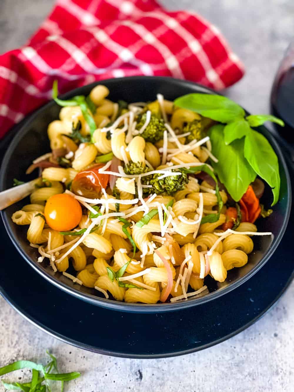 Broccoli Rabe Pasta with Balsamic Vinegar, Oil-Free - Veggie Fun Kitchen