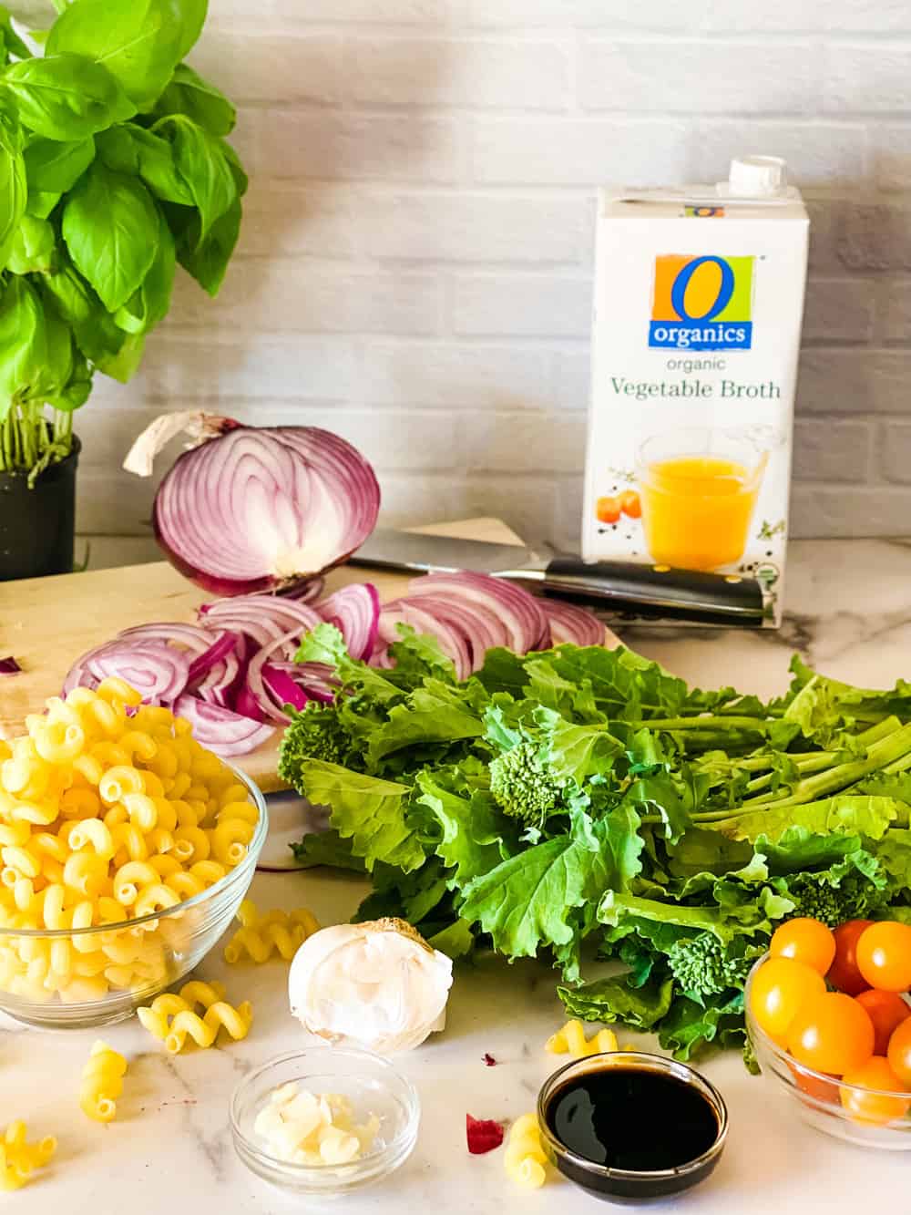 Broccoli Rabe Pasta with Balsamic Vinegar, Oil-Free - Veggie Fun Kitchen