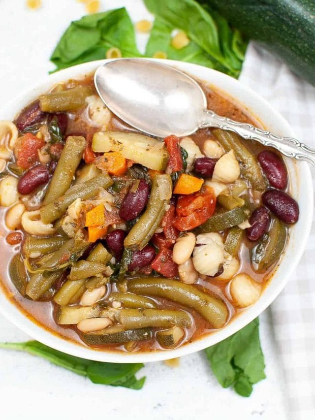 Instant Pot Minestrone Soup: Quick Plant-Based Recipe! - Veggie Fun Kitchen