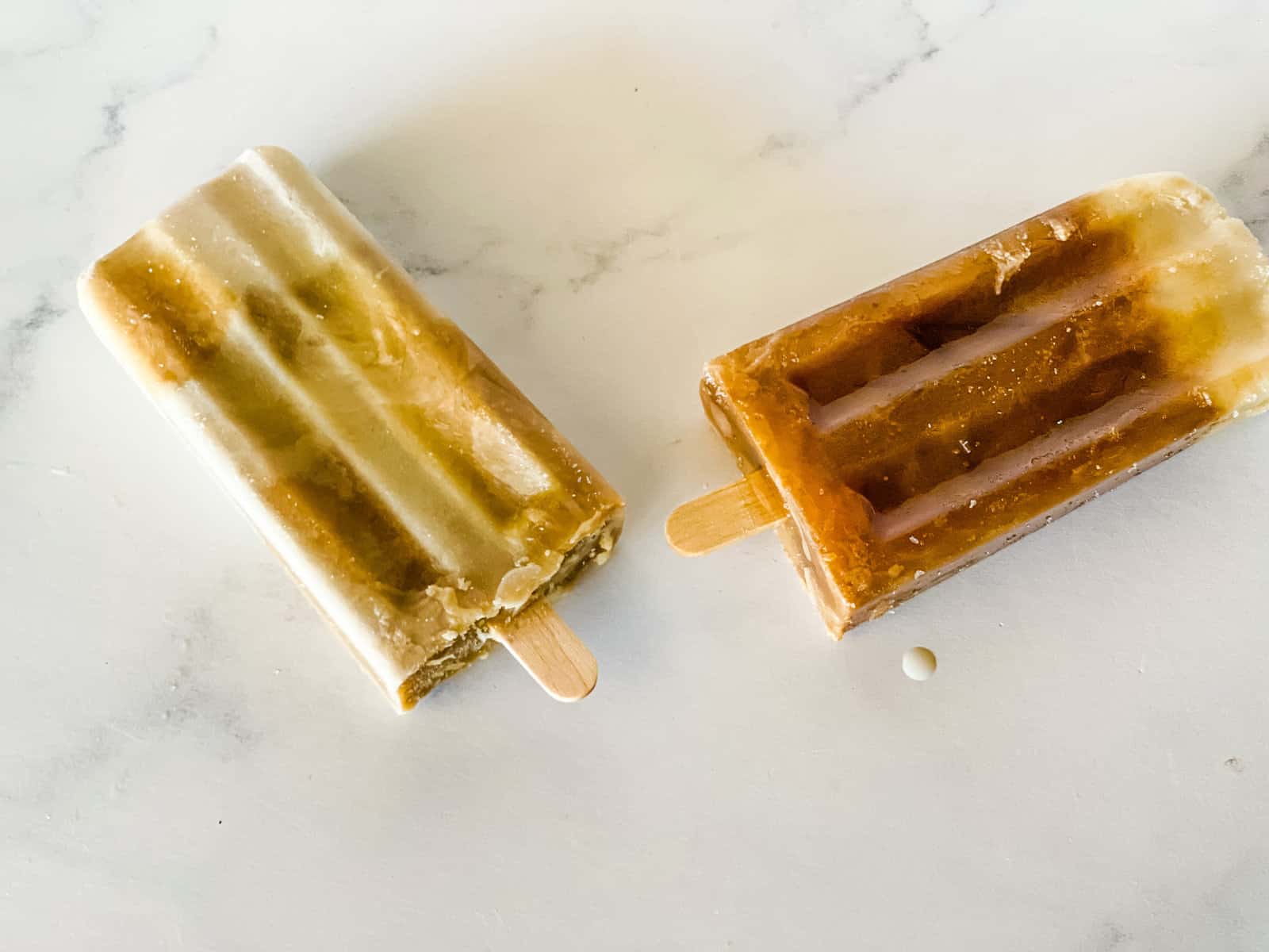 Creamy Latte Coffee Popsicles, Whole Food Plant-Based - Veggie Fun Kitchen