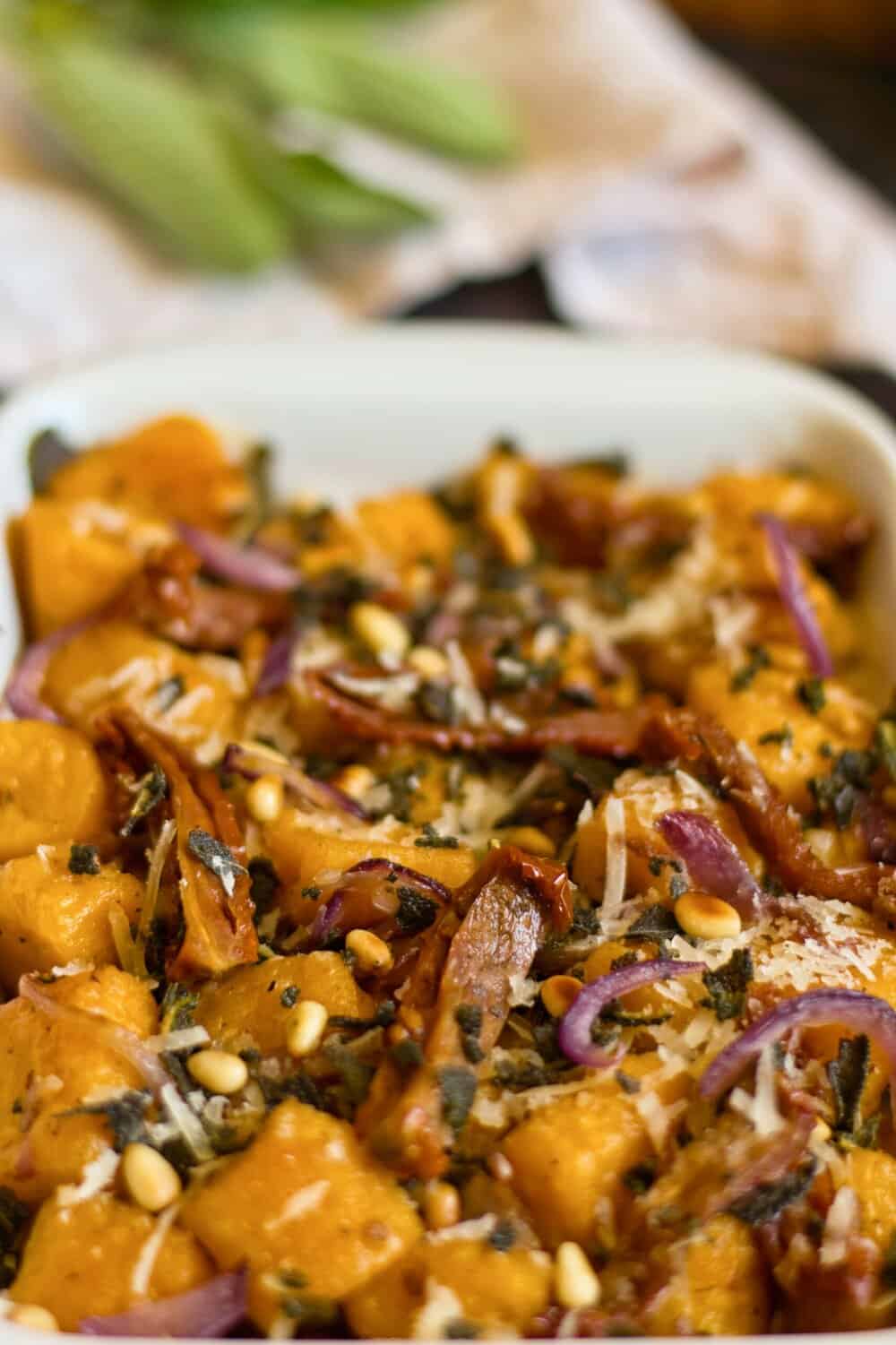 Vegan Pumpkin Gnocchi Made From Scratch - Veggie Fun Kitchen