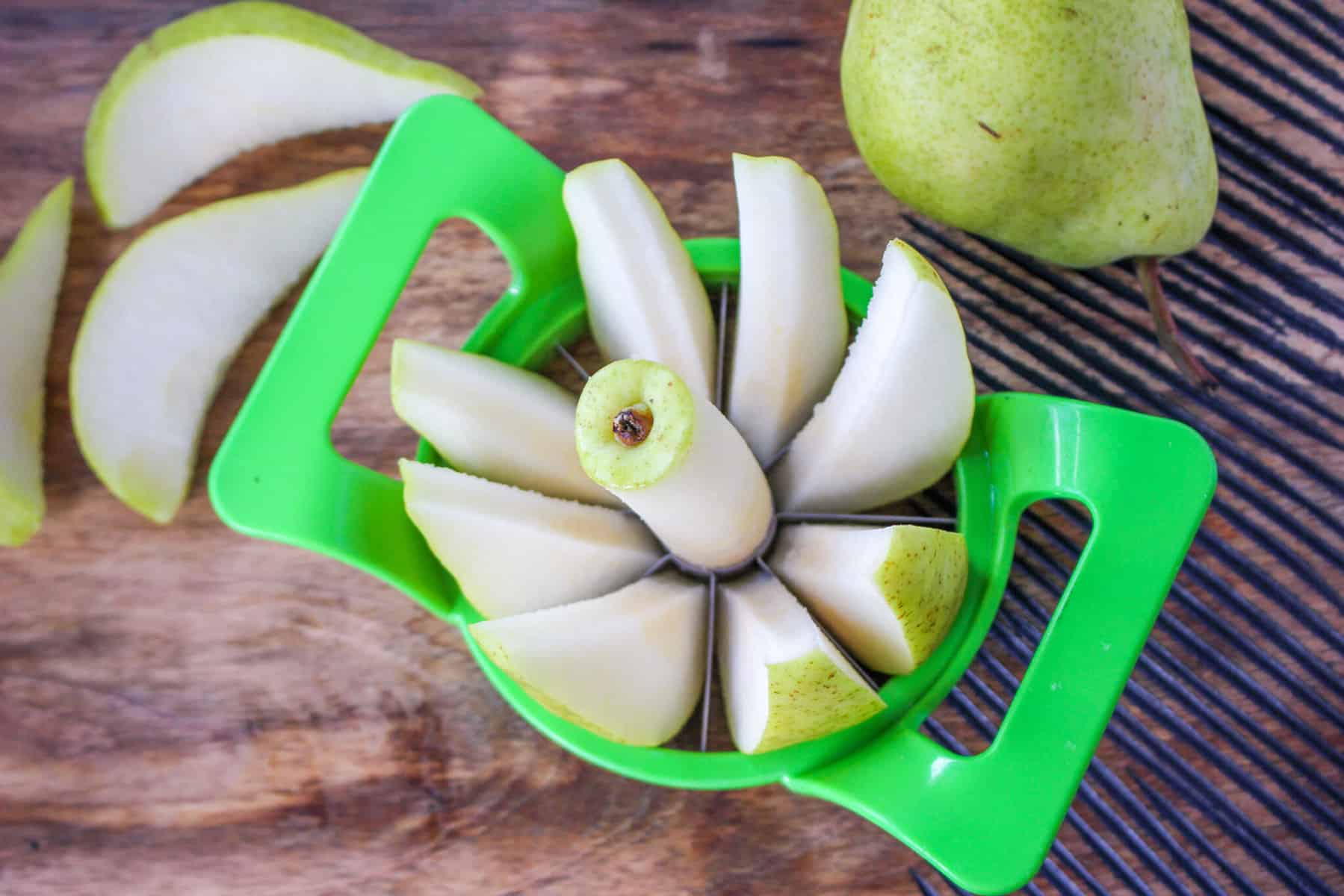 Homemade Pear Butter in a Crock Pot (or Slow Cooker) - Veggie Fun Kitchen