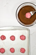 Vegan Raspberry and Coconut Truffles - Veggie Fun Kitchen