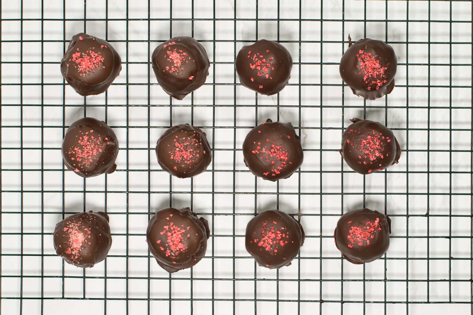Vegan Raspberry and Coconut Truffles - Veggie Fun Kitchen