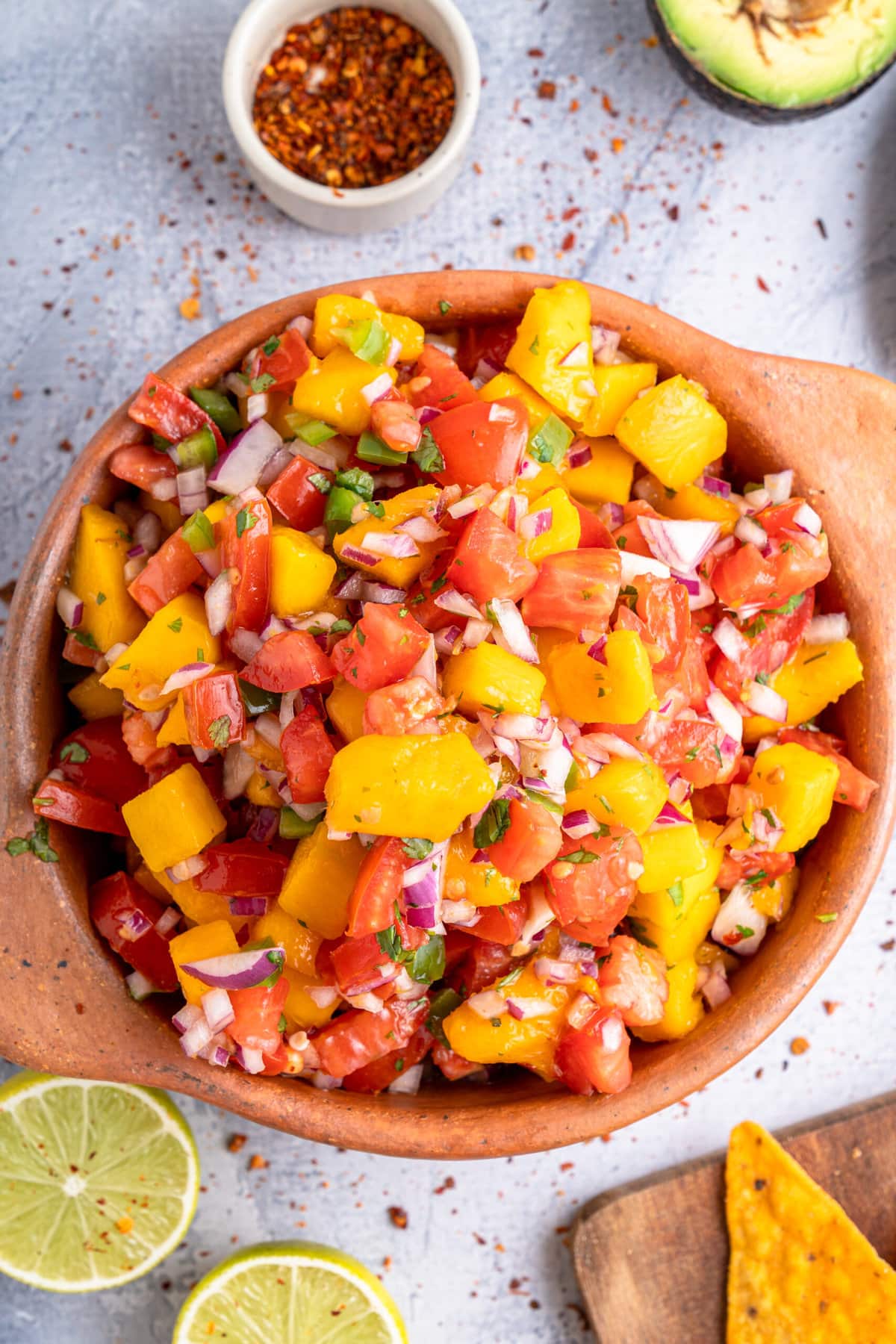Mango Pico de Gallo - Veggie Fun Kitchen