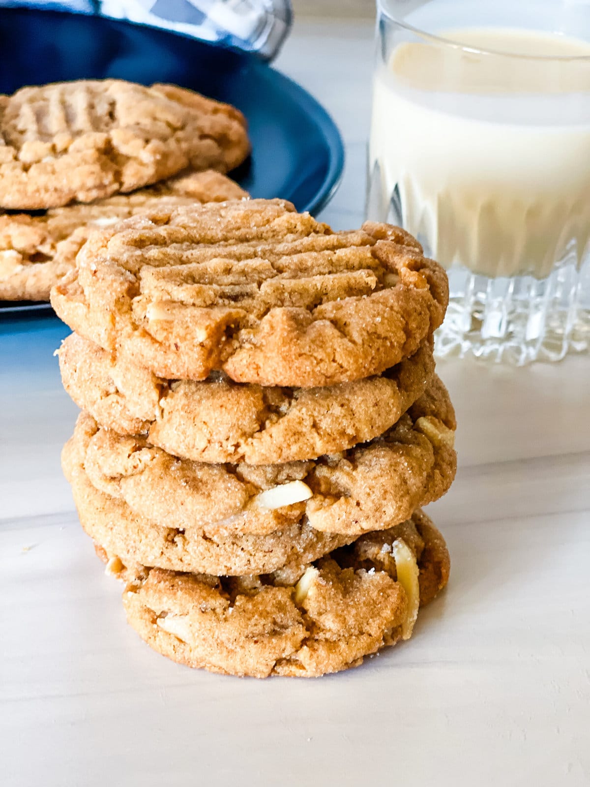 Vegan Almond Butter Cookies with a Buttery Tender Crumb - Veggie Fun ...