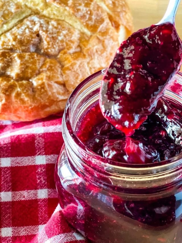 Triple Berry Jam: Handcrafted Elegance, No Pectin or Butter! - Veggie ...