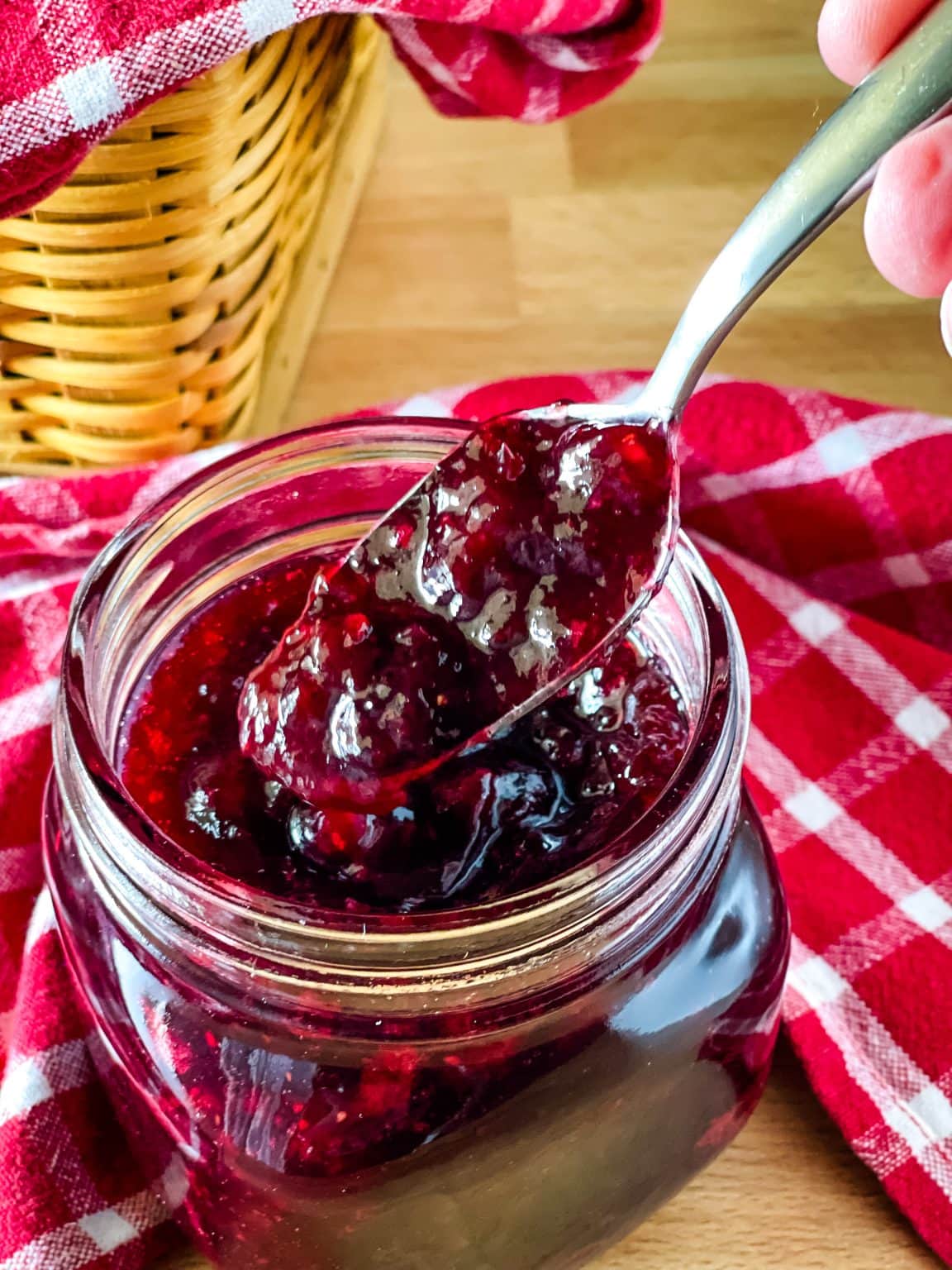 Small Batch Triple Berry Jam, No Pectin and No Butter - Veggie Fun Kitchen