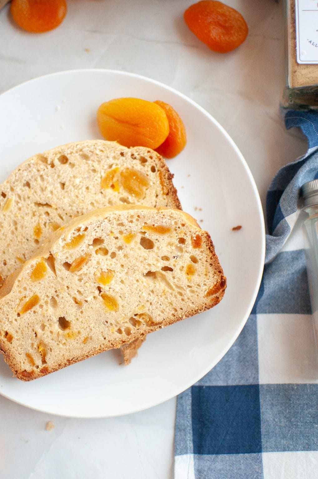 Bread Machine Orange Apricot Bread, Yeasted and Vegan - Veggie Fun Kitchen